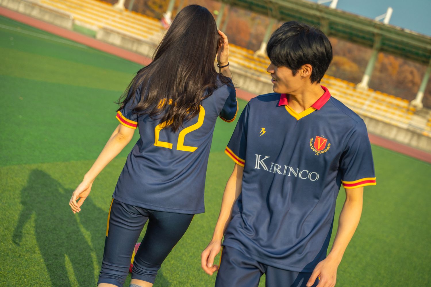 카라 브이넥 단체티 주문제작 끼리엔코